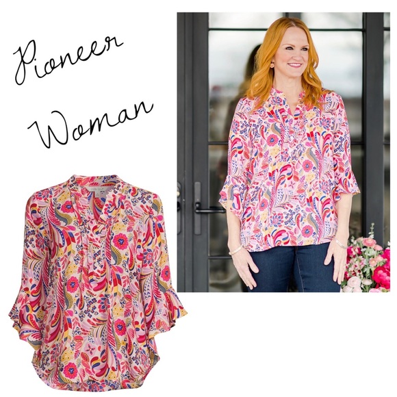 The Pioneer Woman | Tops | Nwt Pioneer Woman Blouse | Poshmark
